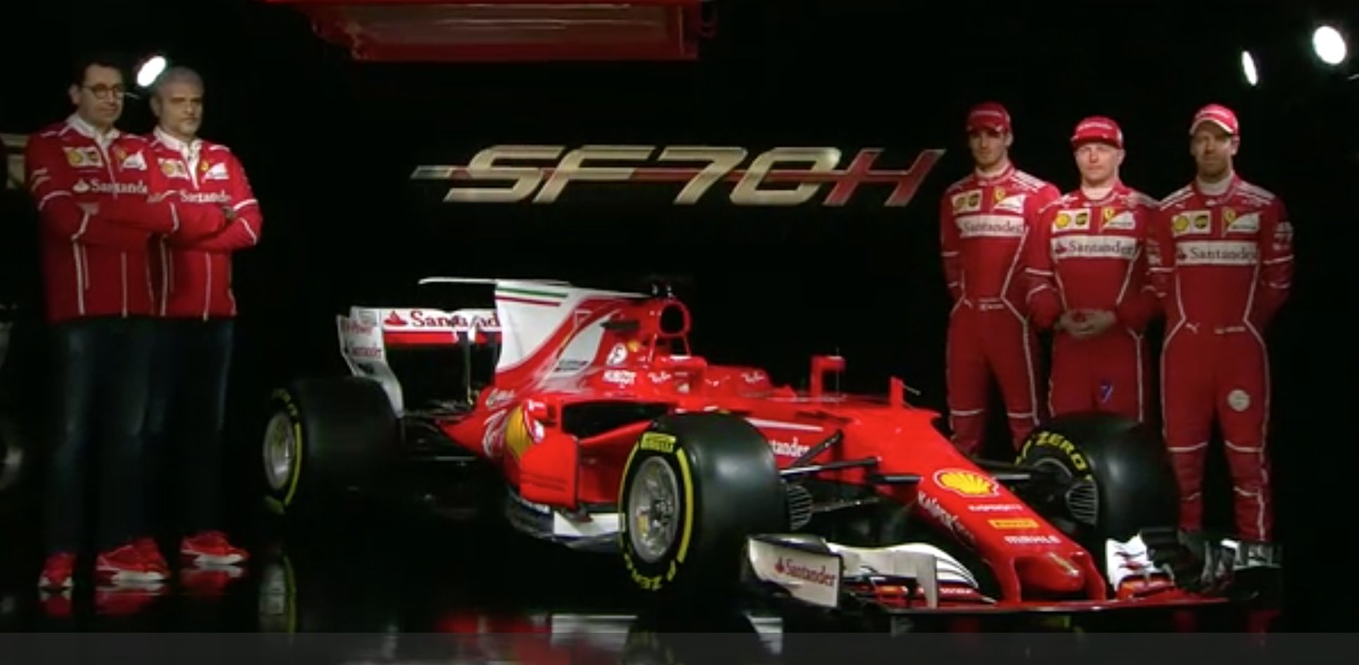 Ferrari 2017 F1 Car Launch: The SF70-H - Lights Out