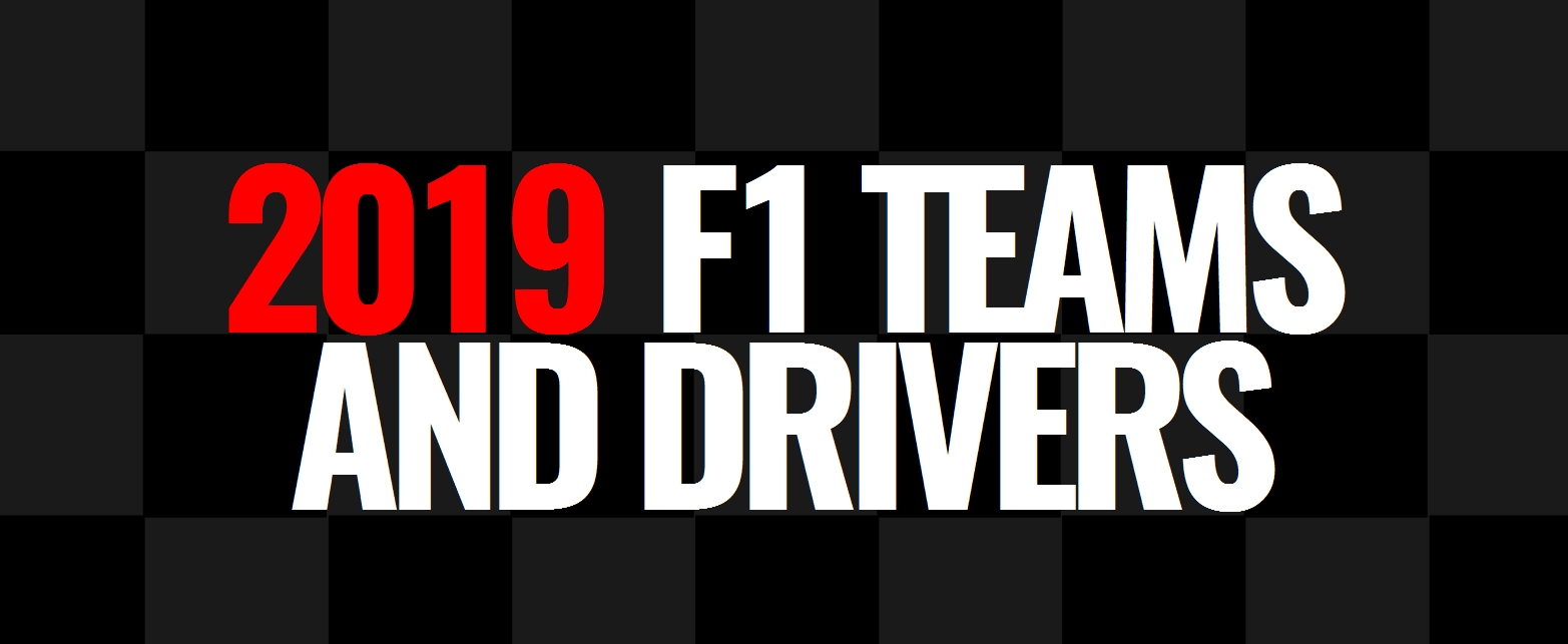 2019 F1 Teams and Drivers - Lights Out