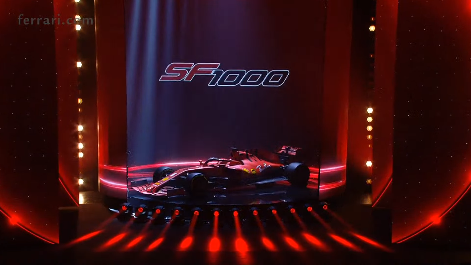 Ferrari unveil the SF1000 - Lights Out