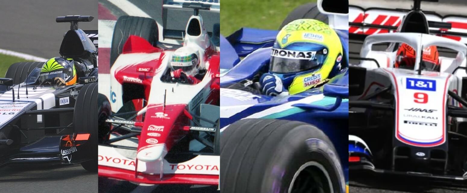 Last 10 F1 Drivers Who Retired on the First Lap of Their Career ...