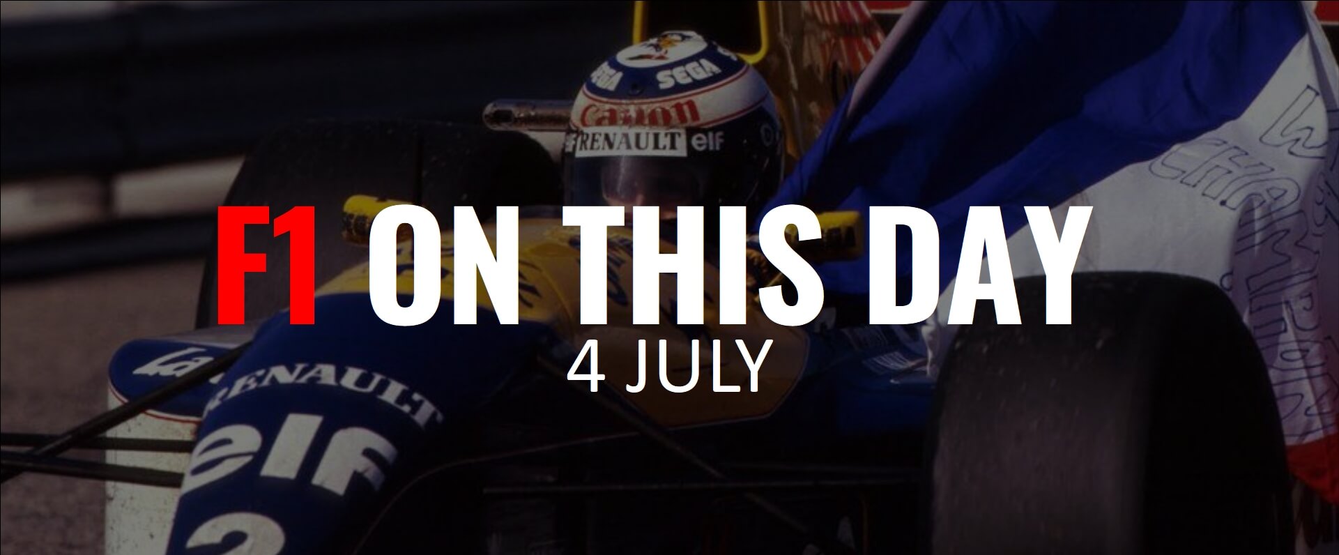 F1 On This Day: 4th July - Lights Out