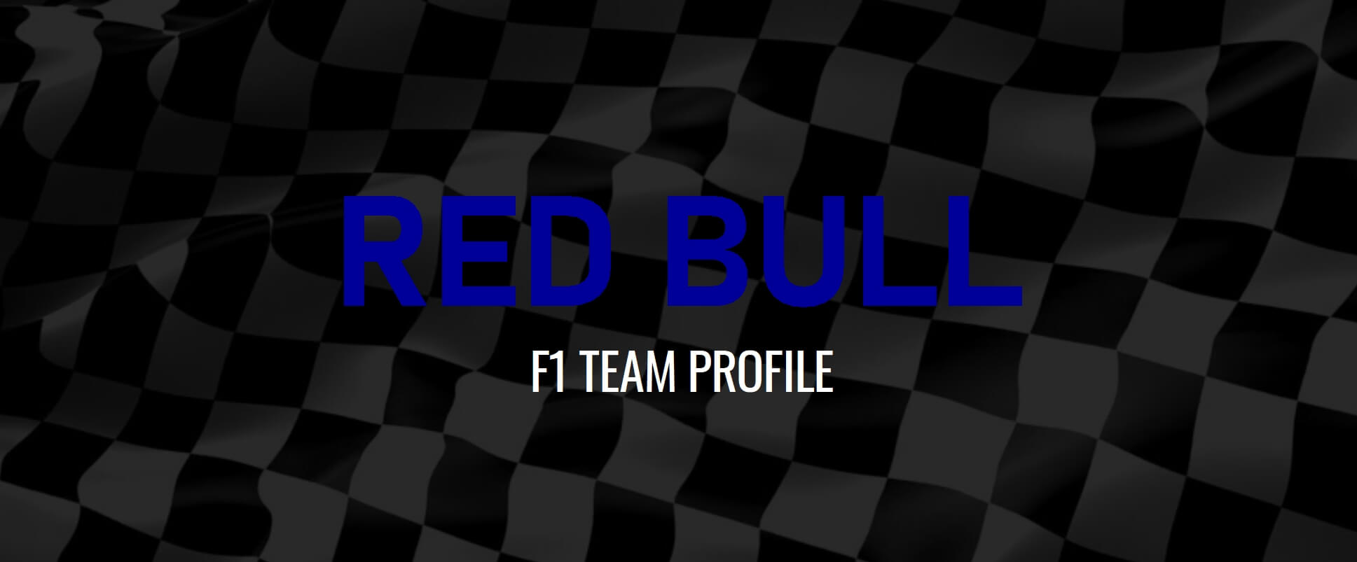Red Bull F1 Team Profile - Lights Out