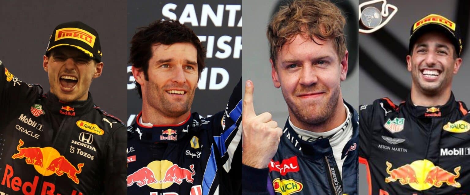 Who has started the most F1 races with Red Bull? - Lights Out