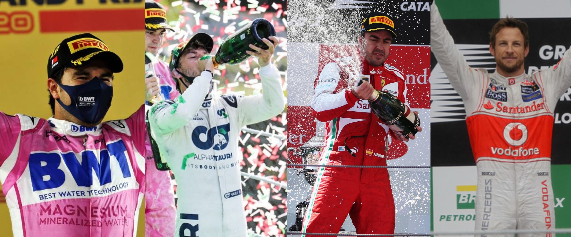 Most recent F1 races without Mercedes or Red Bull on the podium ...