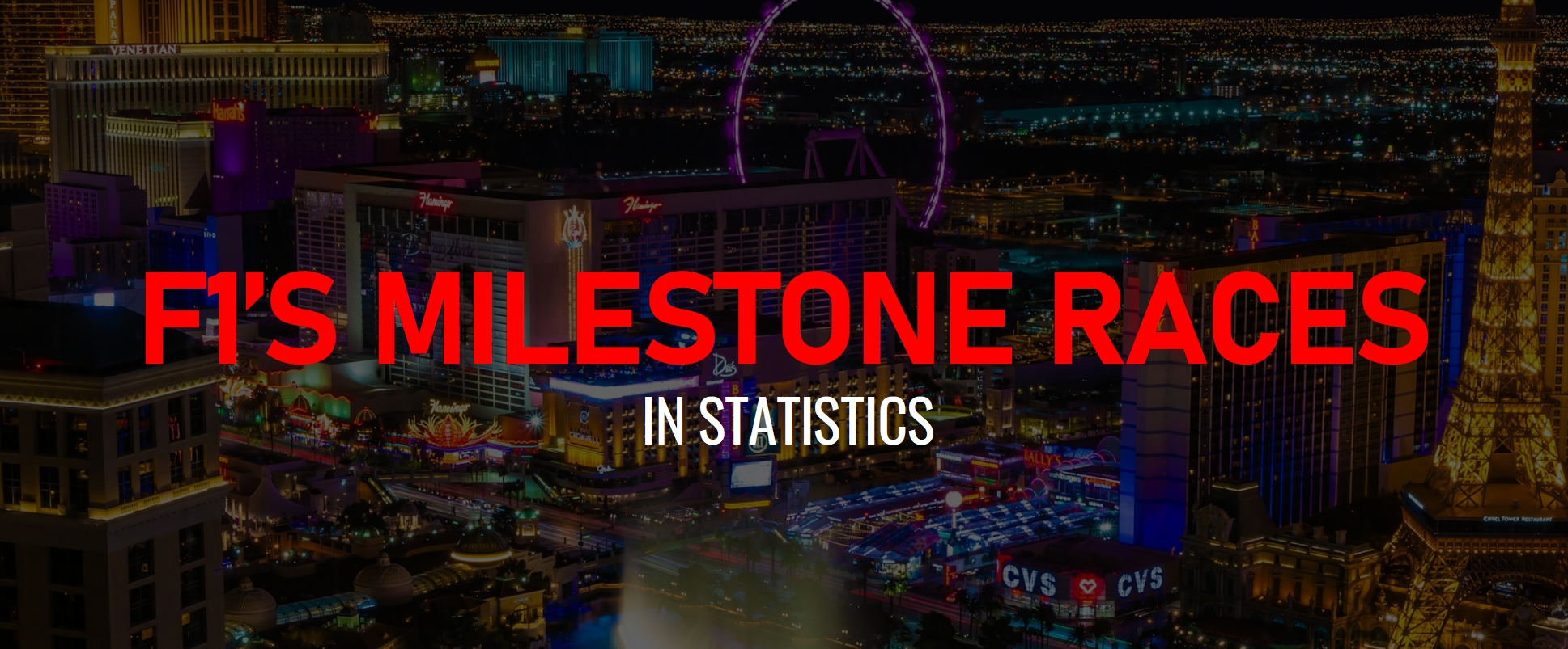 IN STATS: Formula 1's Milestone Races - Lights Out