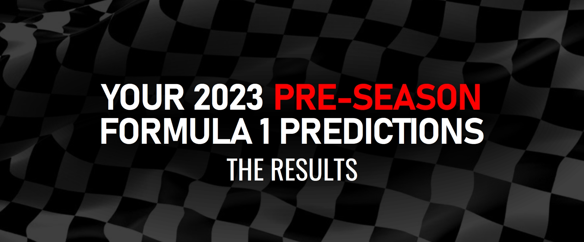 Your Pre-Season 2023 Formula 1 Predictions: The Results - Lights Out