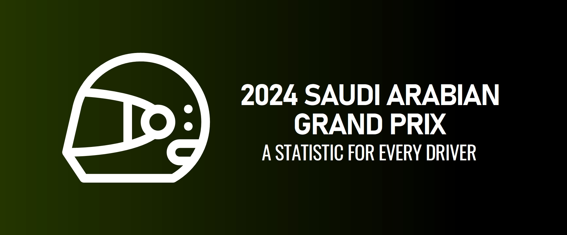 2024 Saudi Arabian Grand Prix: A Statistic For Every Driver - Lights Out
