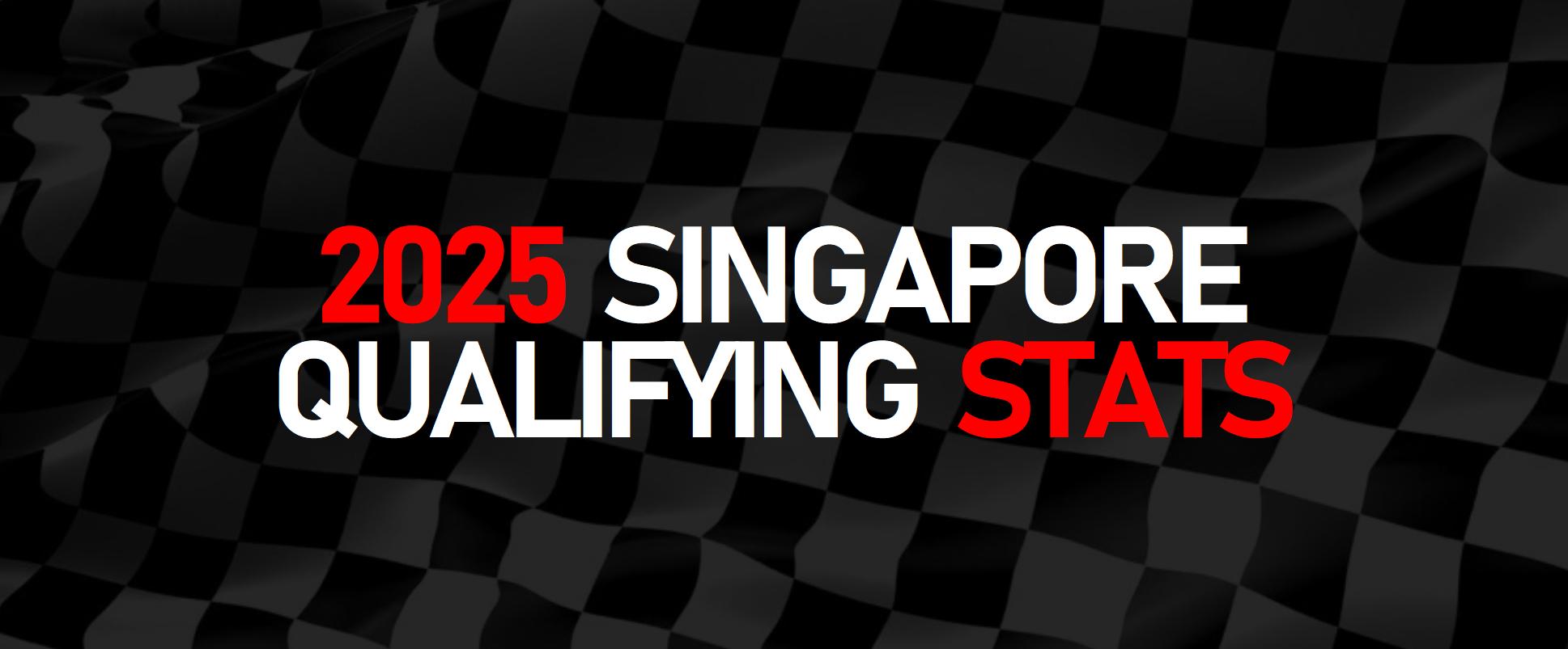 2025 Singapore Grand Prix: Qualifying Statistics - Lights Out