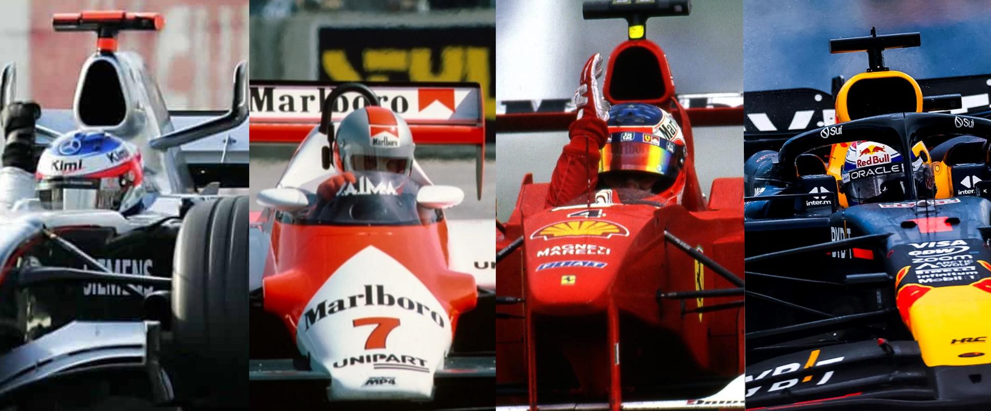 The Furthest Back F1 Wins - Lights Out